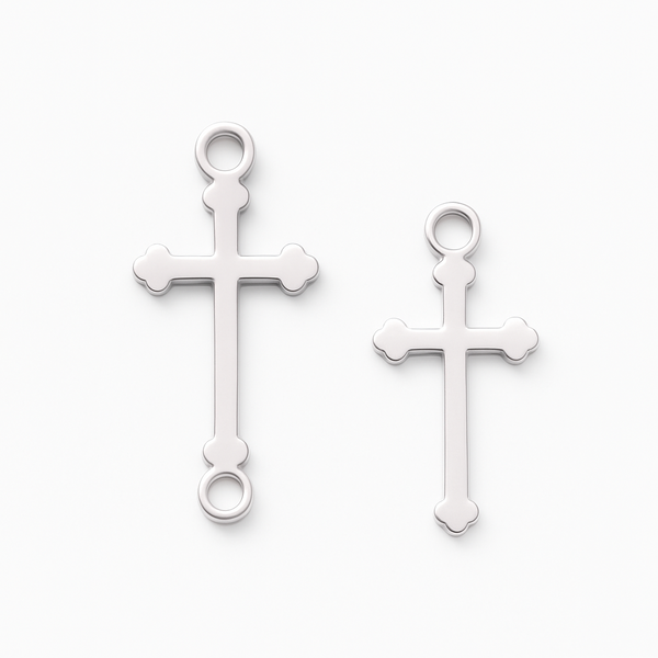 Orthodox Cross Charm
